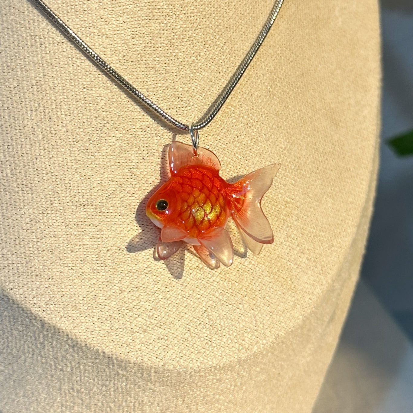 Handmade RED Goldfish Necklace ♥️ – Capy Store
