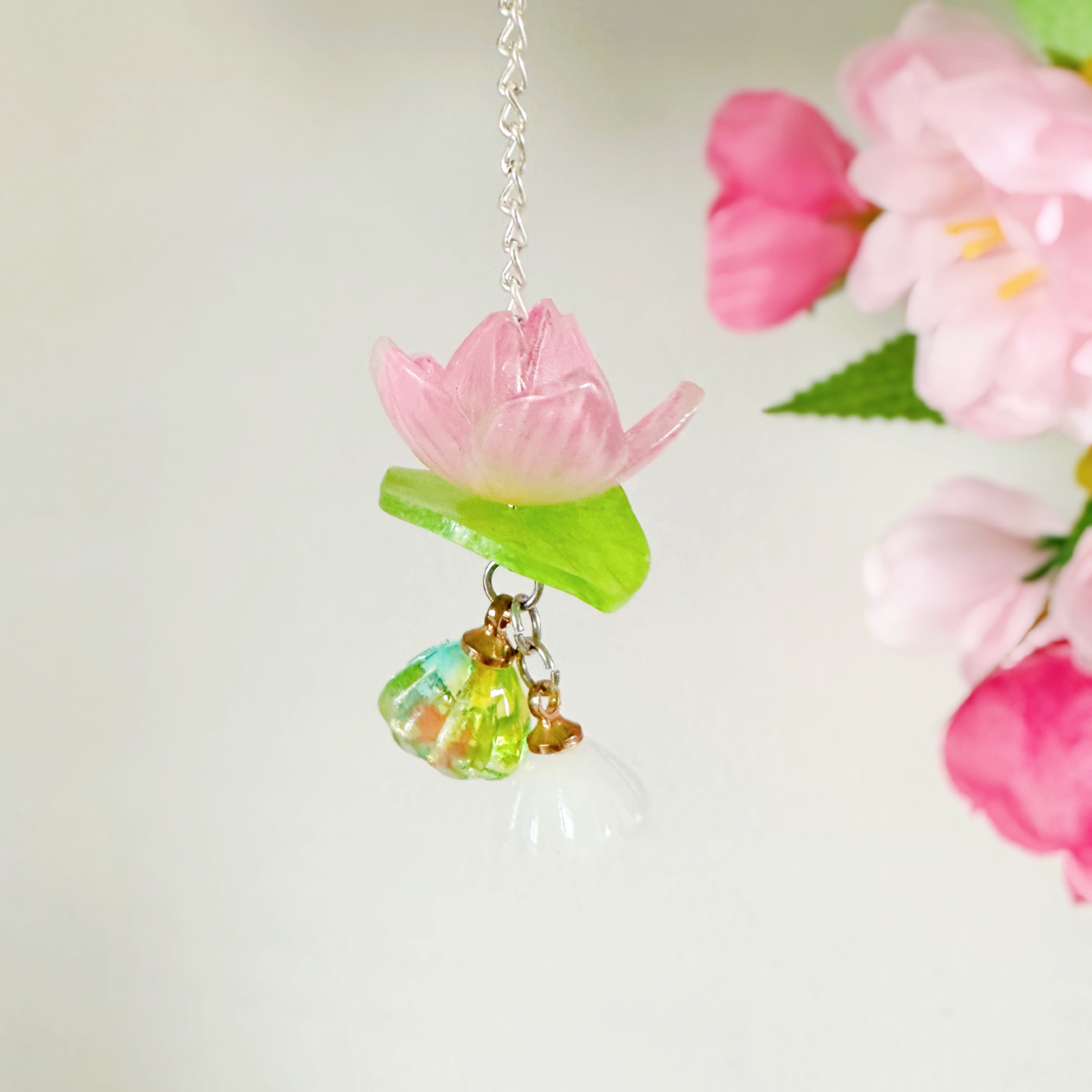 Handmade Lotus Bag/Phone Charm – Capy Store